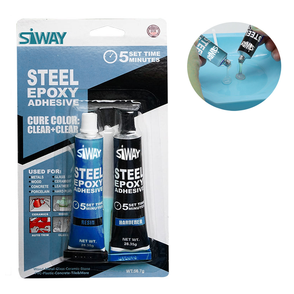 China AB Double Component Fast Curing Epoxy Steel Glue Adhesive ...